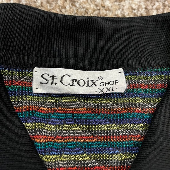 St. Croix | Shirts | Mens Xxl Vintage St Croix Shop Peacock Feather ...